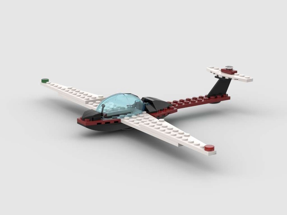 LEGO MOC Glider plane by LeFisch | Rebrickable - Build with LEGO