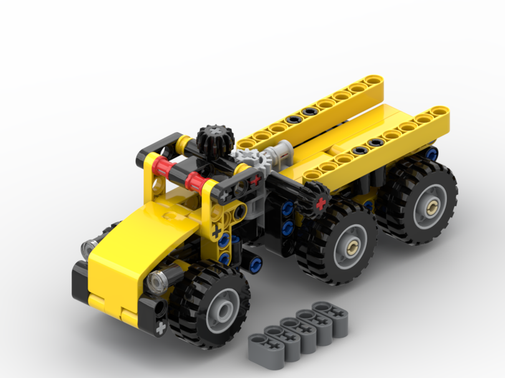LEGO MOC Mini Articulated Hauler by A_Dilophosaurus | Rebrickable ...