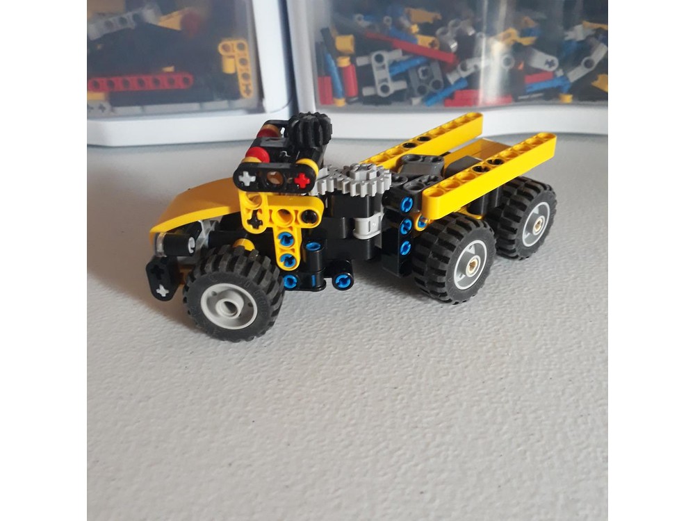 LEGO MOC Mini Articulated Hauler by A_Dilophosaurus | Rebrickable ...