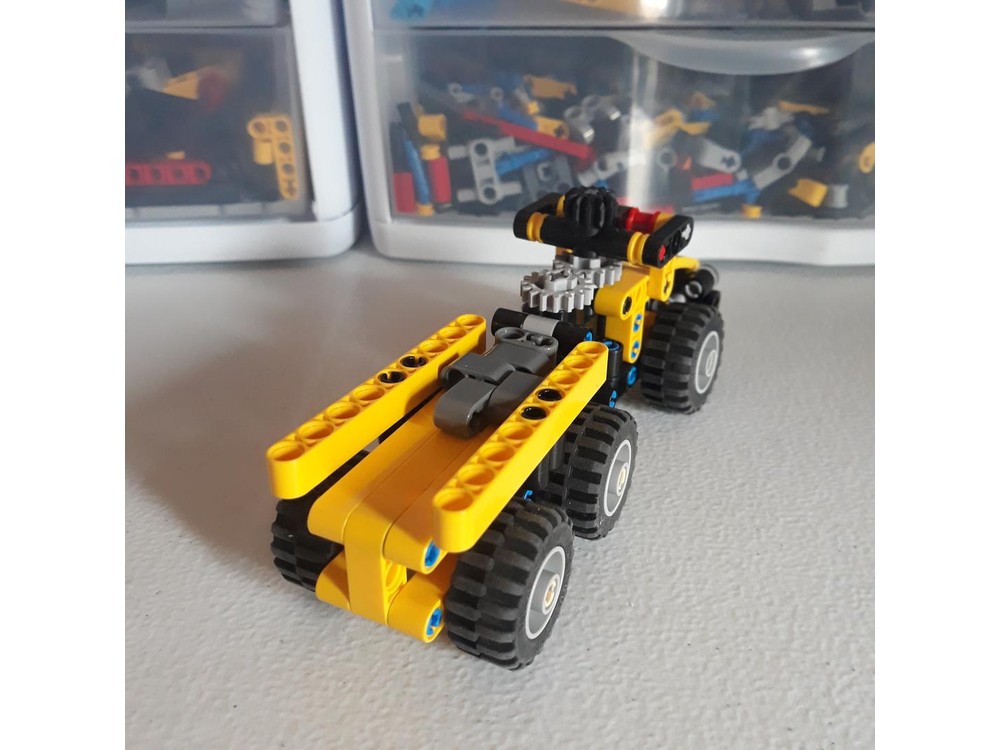 LEGO MOC Mini Articulated Hauler by A_Dilophosaurus | Rebrickable ...