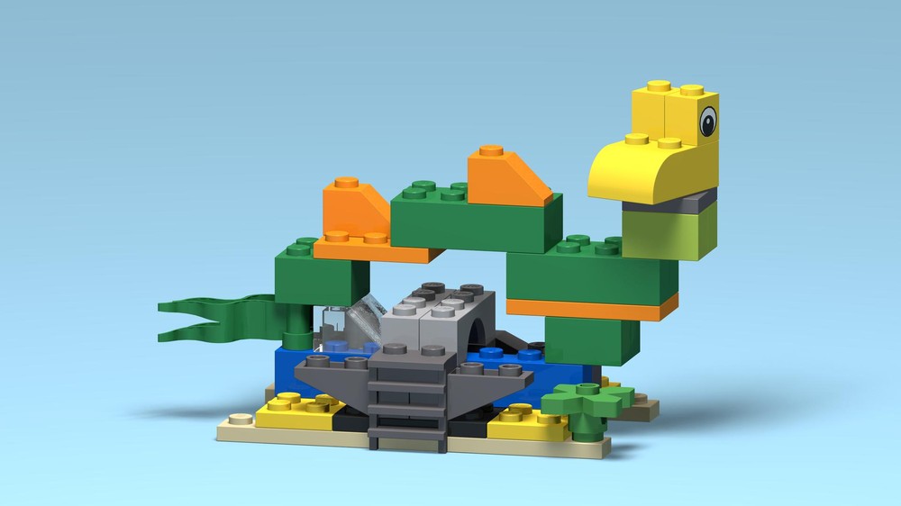LEGO MOC 2000409-1 - A Serious Sea Serpent by mattking4 | Rebrickable ...