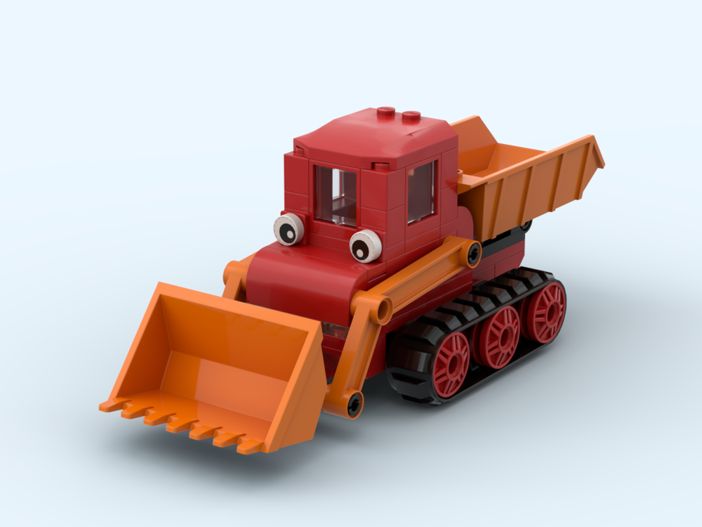 LEGO MOC Muck - Bob The Builder by GetMeBricked | Rebrickable - Build ...
