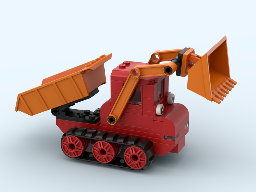 LEGO MOC Muck - Bob The Builder by GetMeBricked | Rebrickable - Build ...