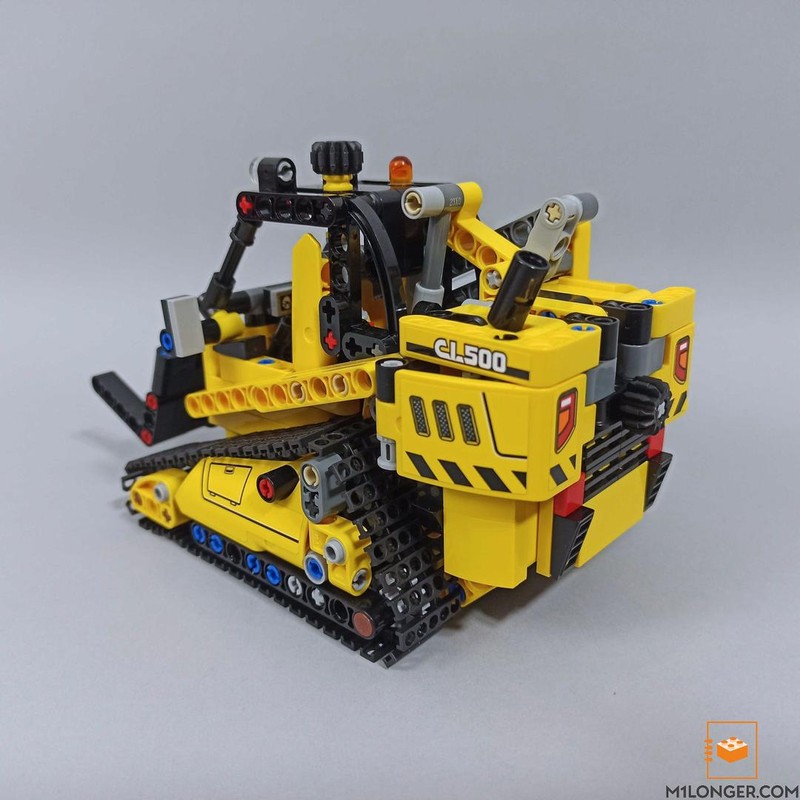 LEGO MOC 42121 Skid Steer Loader by M_longer | Rebrickable - Build with ...