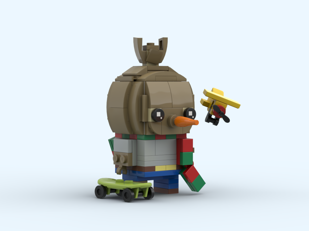 LEGO MOC Spud - Bob The Builder by GetMeBricked | Rebrickable - Build ...