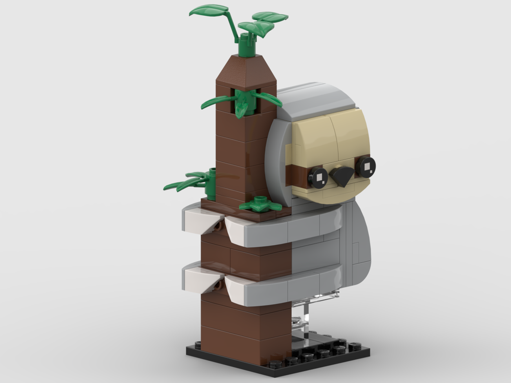 LEGO MOC Sloth by Hiddenface | Rebrickable - Build with LEGO