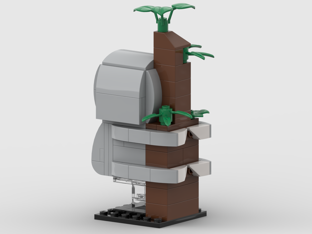 LEGO MOC Sloth by Hiddenface | Rebrickable - Build with LEGO