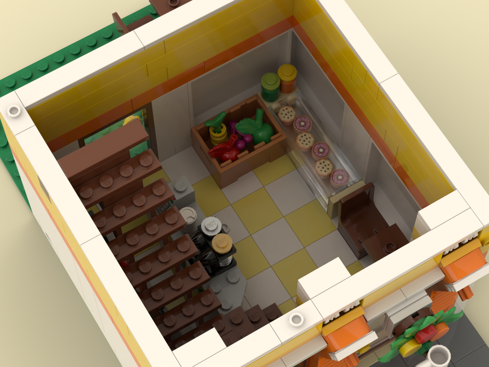 LEGO MOC Sunny Side Apt by Brick Artisan | Rebrickable - Build with LEGO