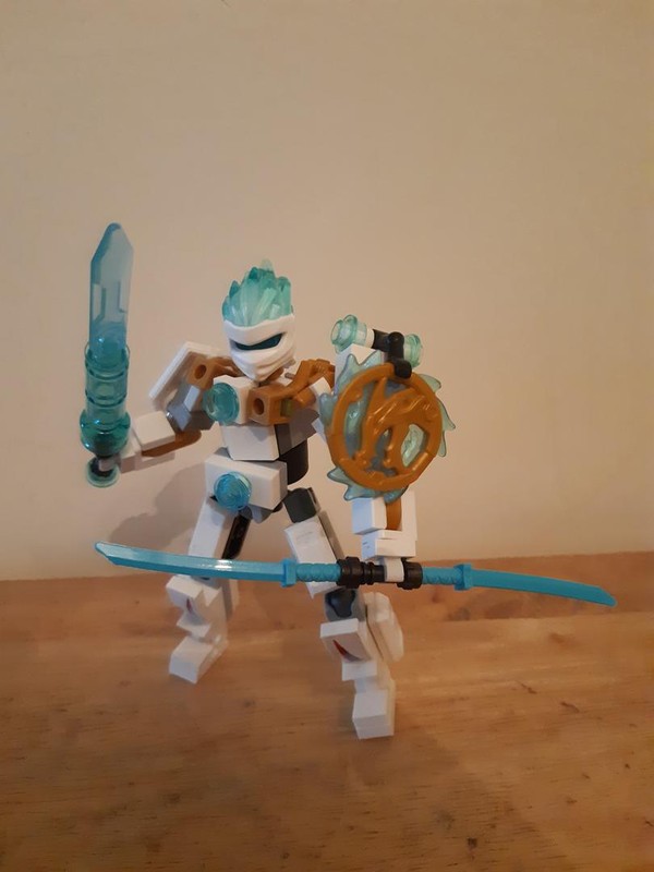 LEGO MOC White Ninja Ninjago Mini Mech Figure by serpentskin ...