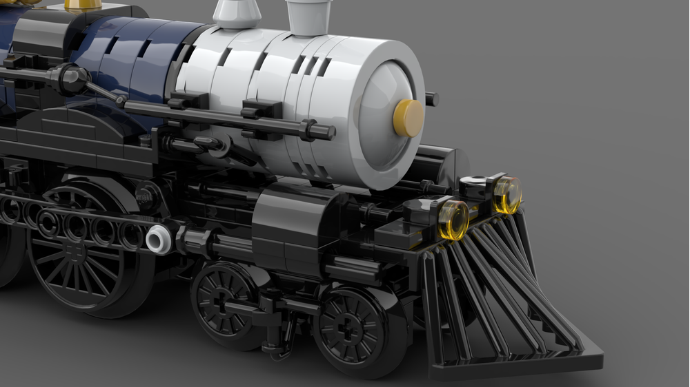 LEGO MOC Steam Train by Marius2002 | Rebrickable - Build with LEGO