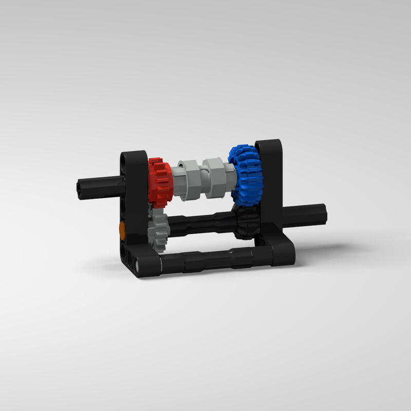 Lego Moc Gearbox By Brickmac879 Rebrickable Build With Lego