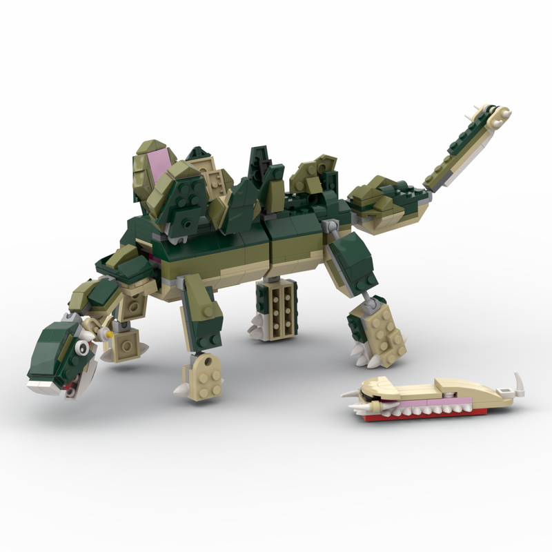 LEGO MOC Stegosaurus , 31121 Alternate Build by Macharius | Rebrickable ...