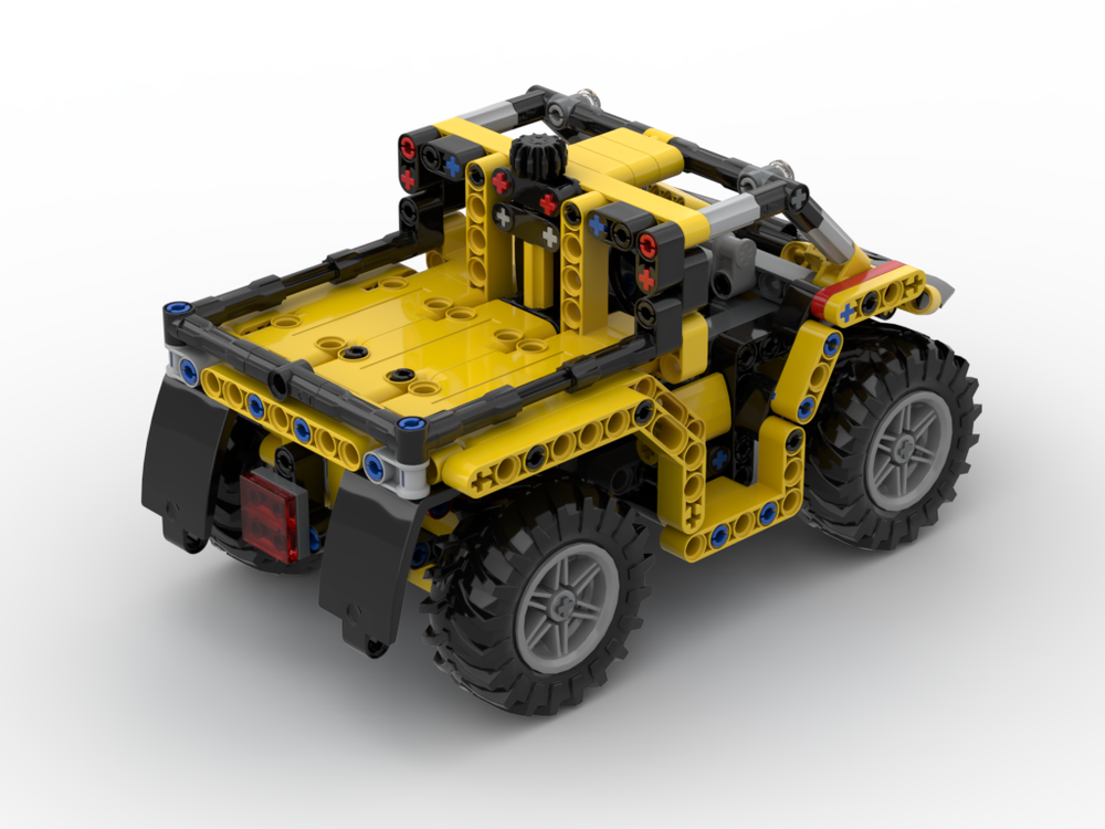 LEGO MOC All-Terrain Single Seater by cwbricks | Rebrickable - Build ...