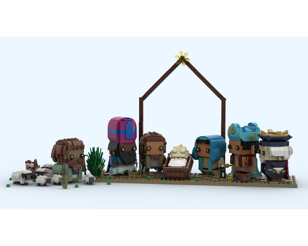 LEGO MOC Nativity Scene - Shepherd by GetMeBricked | Rebrickable ...