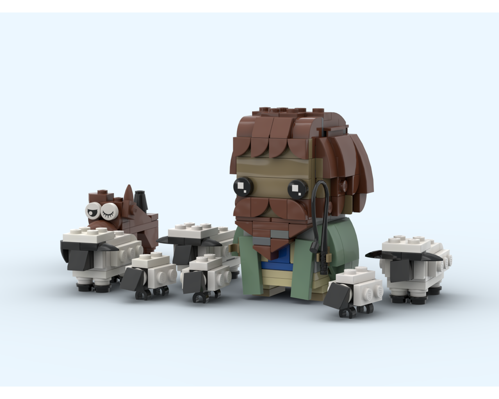 LEGO MOC Nativity Scene - Shepherd by GetMeBricked | Rebrickable ...
