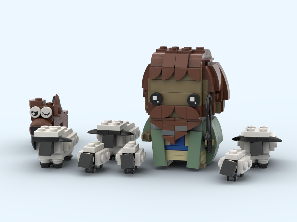 LEGO MOC Nativity Scene - Shepherd by GetMeBricked | Rebrickable ...