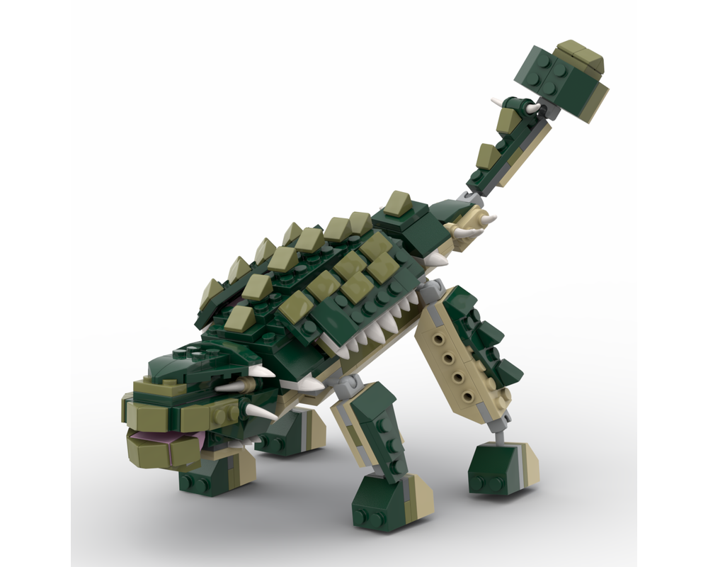 Lego Moc Ankylosaurus 31121 Alternate Build By Macharius Rebrickable Build With Lego