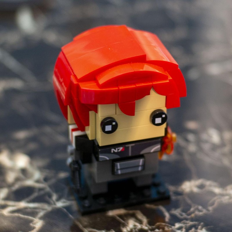 LEGO MOC Female Commander Shepard (Femshep) by shrakner | Rebrickable ...