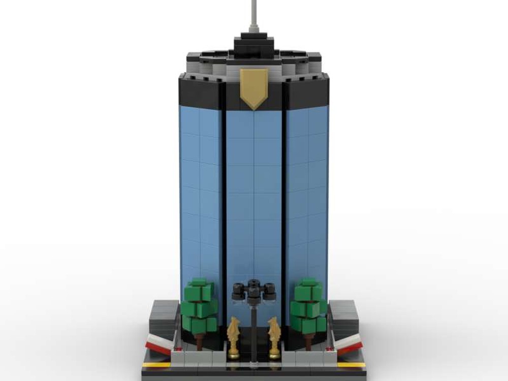 LEGO MOC Modular Office Building #13 by meregt | Rebrickable - Build ...