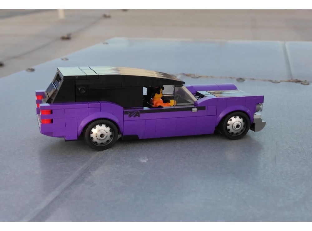 LEGO MOC 76904 Hearse by Kirvet | Rebrickable - Build with LEGO