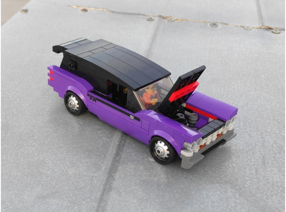 LEGO MOC 76904 Hearse by Kirvet | Rebrickable - Build with LEGO