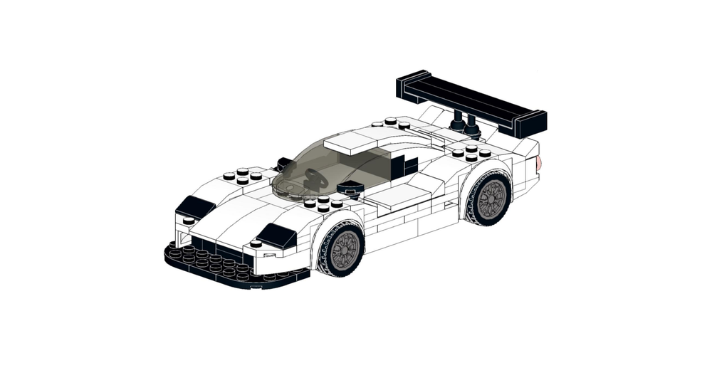 LEGO MOC-92319 2002 Arash ''Farboud GT'' FA-10 LM. by KineticKit ...