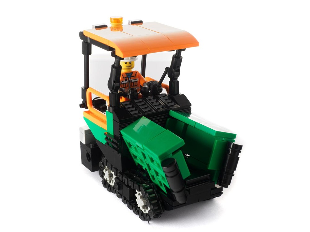 LEGO MOC Asphalt Paver by EvertvW | Rebrickable - Build with LEGO