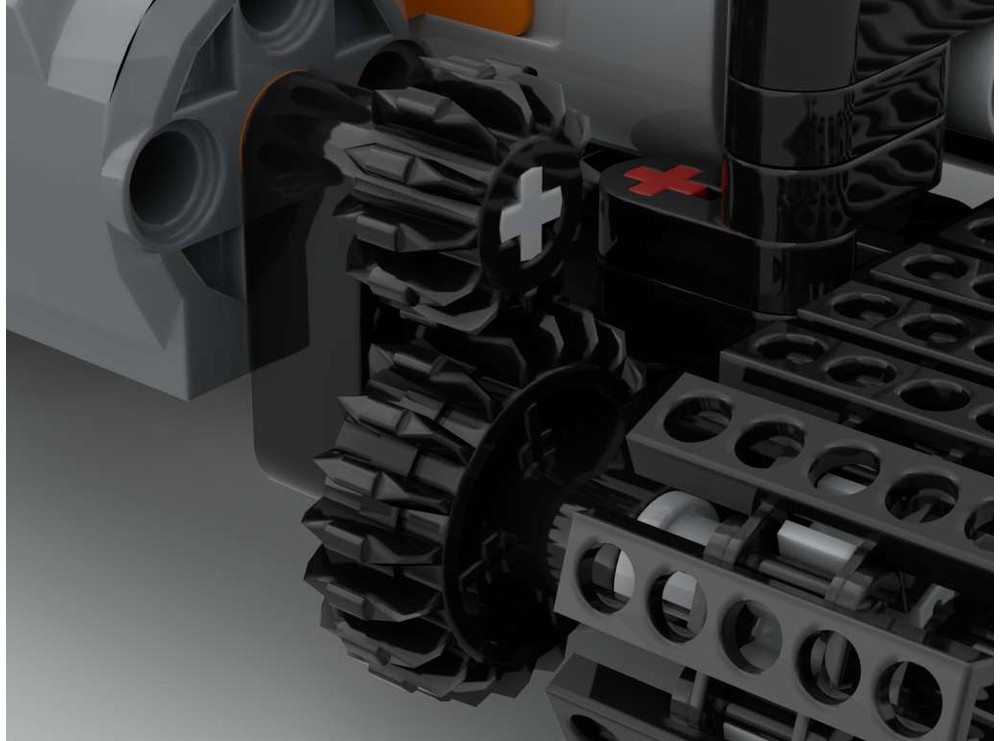 Lego Moc Tracked Vehicle Rc By Philtech Rebrickable Build With Lego