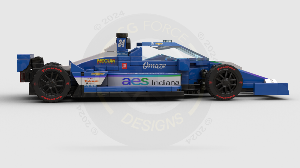 LEGO MOC Indycar 2021 DRR Karam Oval Spec by CGForceDesigns ...