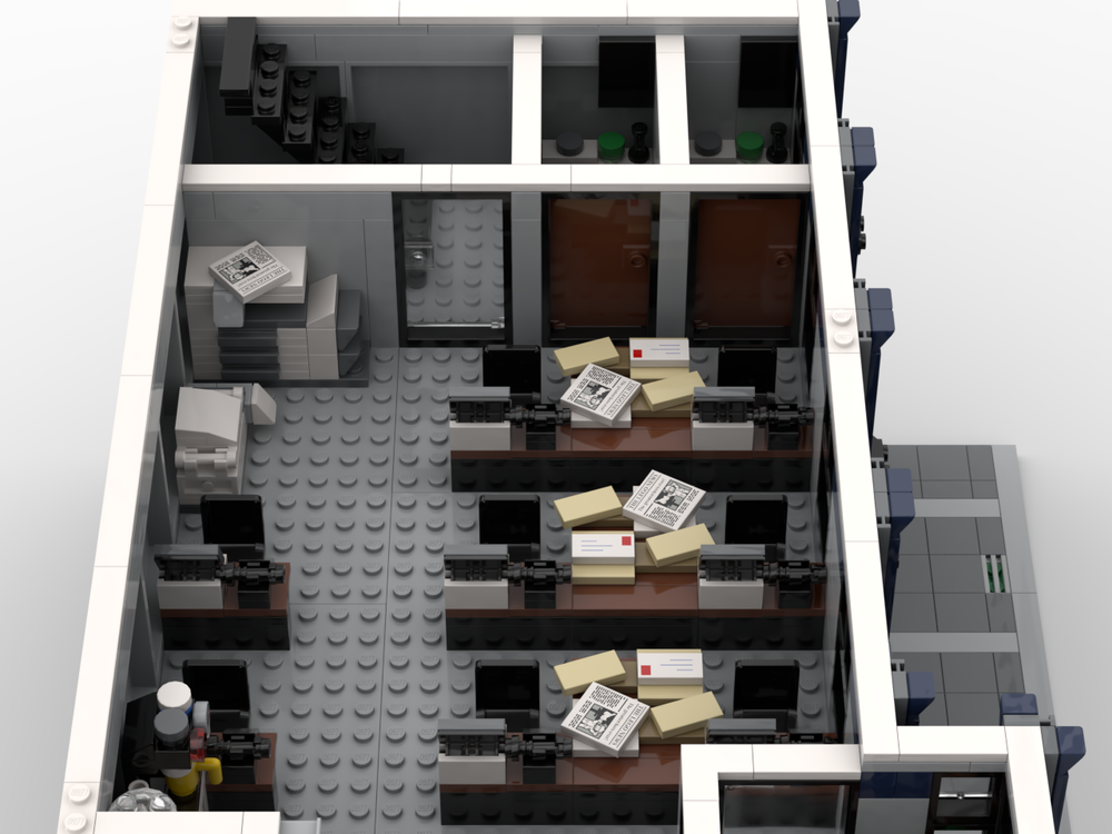 LEGO MOC-92362 Modular Police Station - Part 1 by Brick Artisan ...