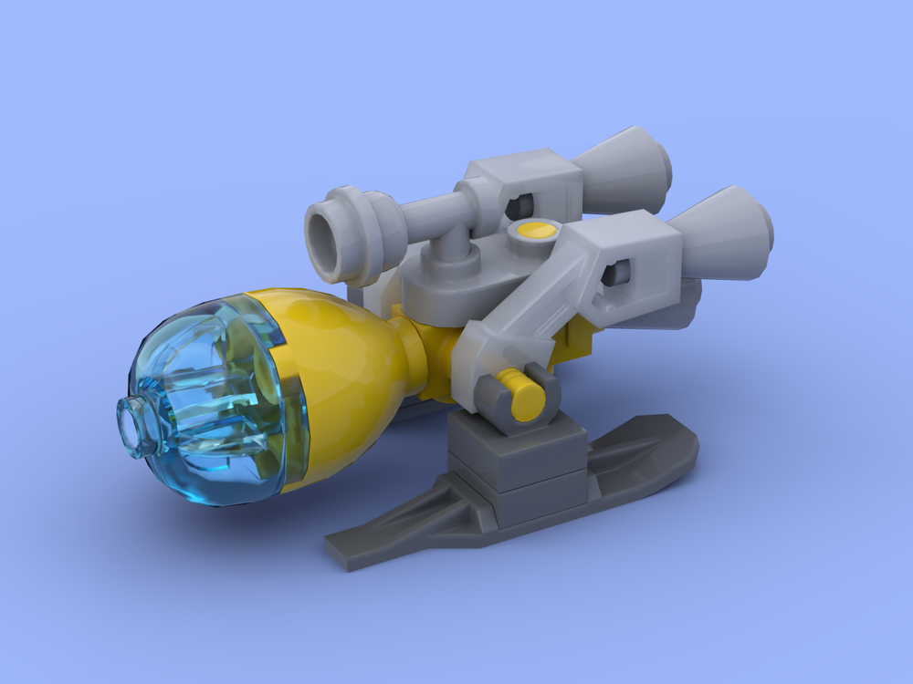 LEGO MOC Nano spacecrafts (Drill series) by aquir | Rebrickable - Build ...