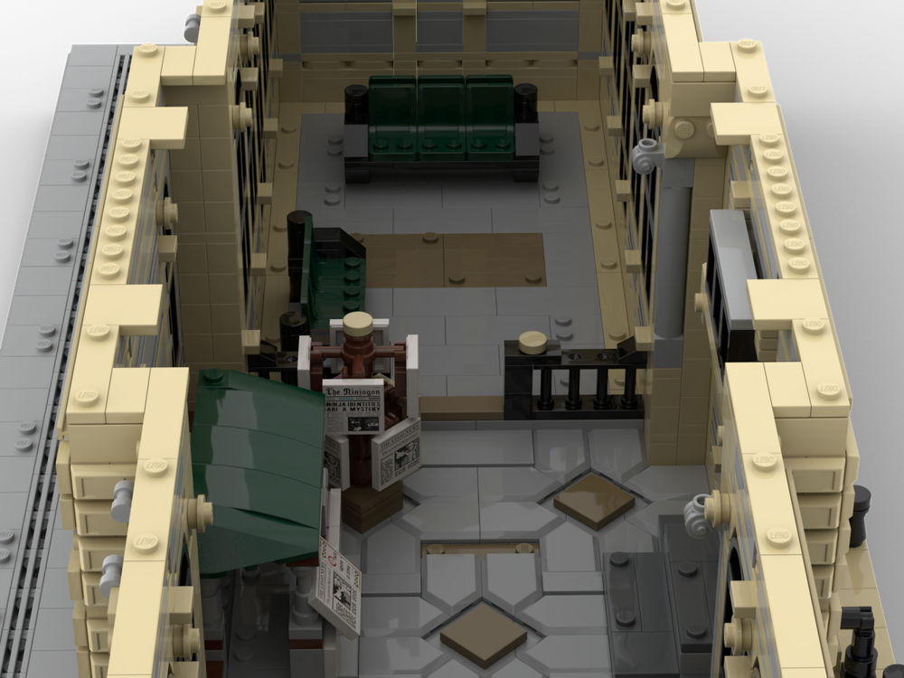 LEGO MOC Central Station by Huebre | Rebrickable - Build with LEGO