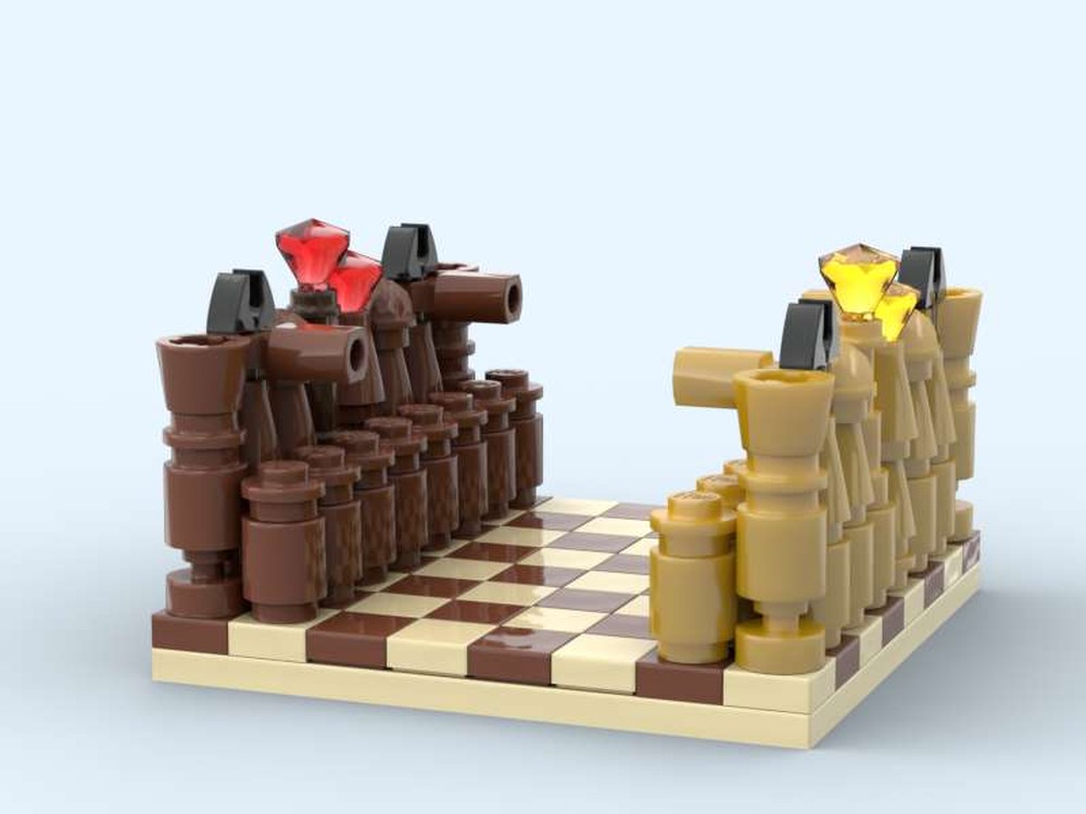 LEGO MOC Chess set by GaKaGaMa | Rebrickable - Build with LEGO