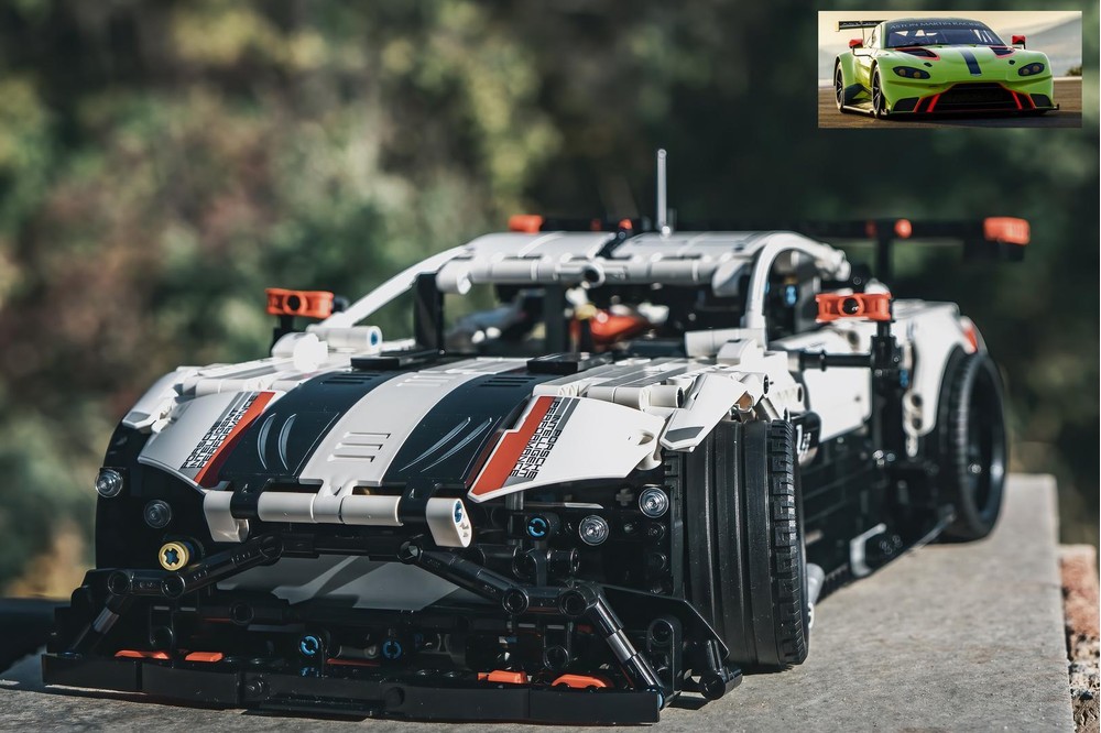 LEGO MOC 42096 - Aston Martin Vantage GTE (2018) by davidragon ...