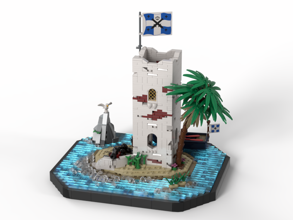 LEGO MOC Sabre Island Remastered by CaptainDarkNStormy | Rebrickable ...