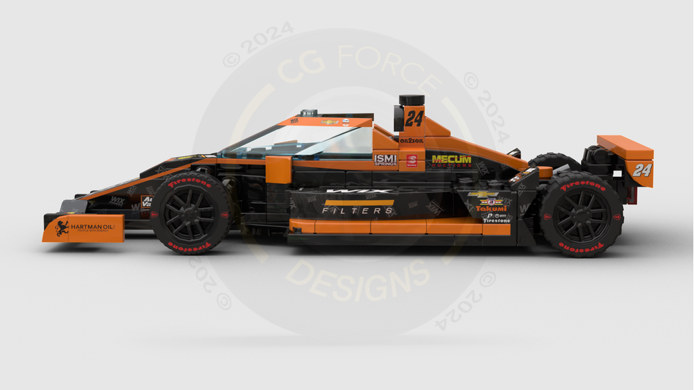 LEGO MOC Indycar 2020 DRR Karam Oval Spec by CGForceDesigns ...