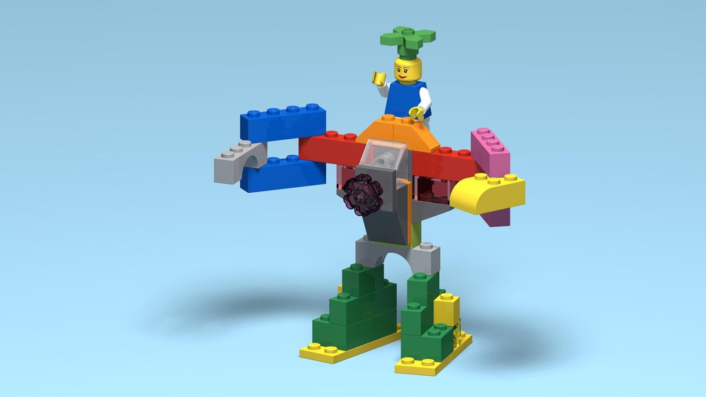 LEGO MOC 2000409-1 - A Serious Robot by mattking4 | Rebrickable - Build ...