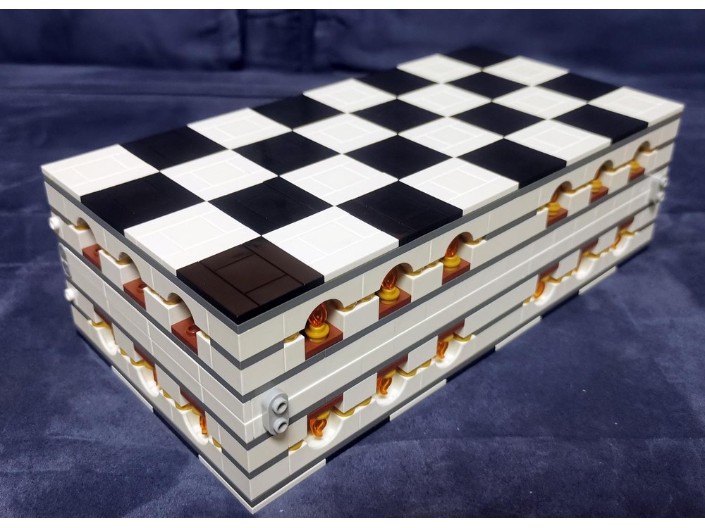 LEGO MOC Wizard Chess Board with Container and Display Mode by uminuo ...