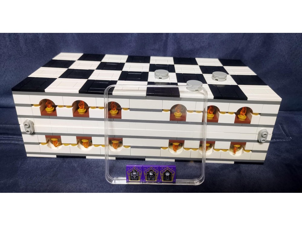 LEGO MOC Wizard Chess Board with Container and Display Mode by uminuo ...