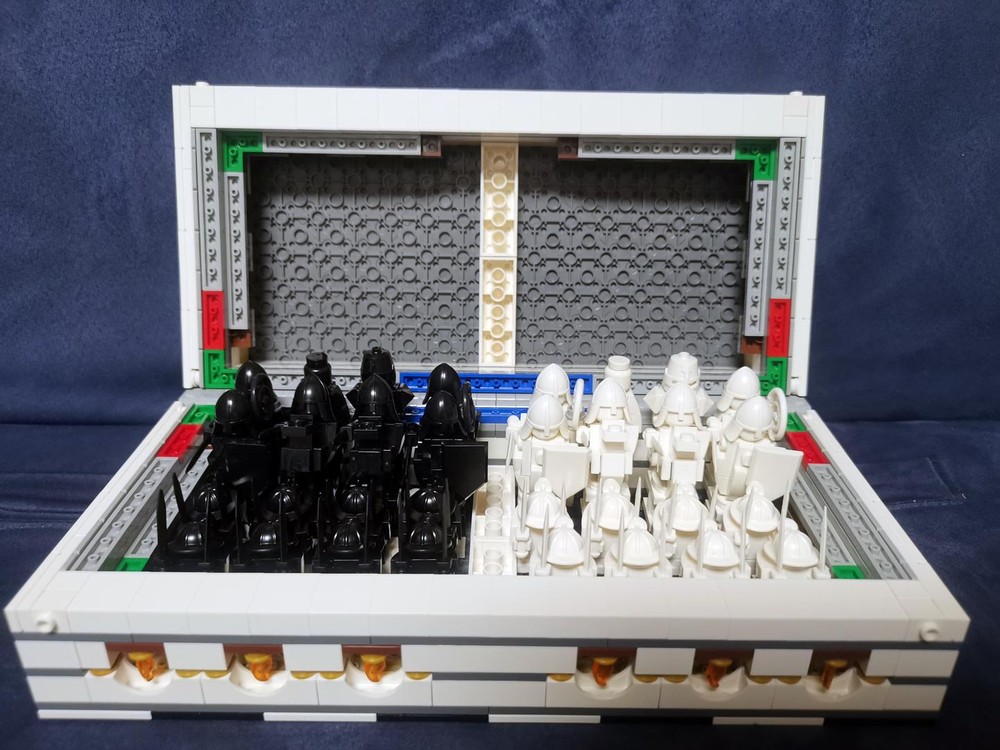 LEGO MOC Wizard Chess Board with Container and Display Mode by uminuo ...