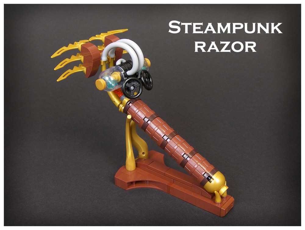 LEGO MOC Steampunk Razor by MaximB | Rebrickable - Build with LEGO