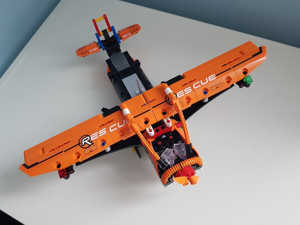 LEGO MOC 42120 alt L92 Plane by przemoe | Rebrickable - Build with LEGO