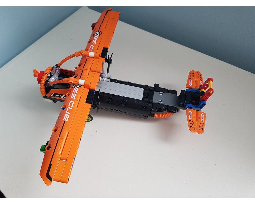 LEGO MOC 42120 alt L92 Plane by przemoe | Rebrickable - Build with LEGO