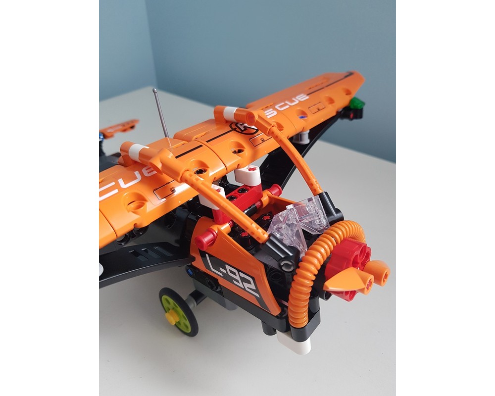 LEGO MOC 42120 alt L92 Plane by przemoe | Rebrickable - Build with LEGO