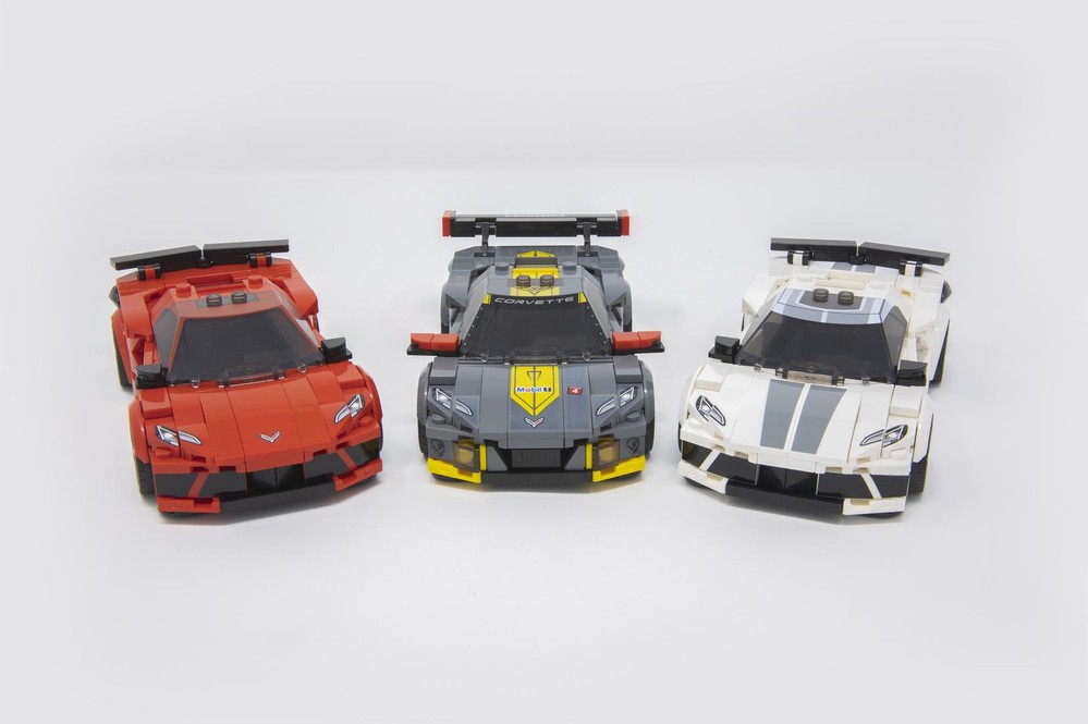 LEGO MOC C8.R & C8 V2 Corvettes by blbills | Rebrickable - Build with LEGO