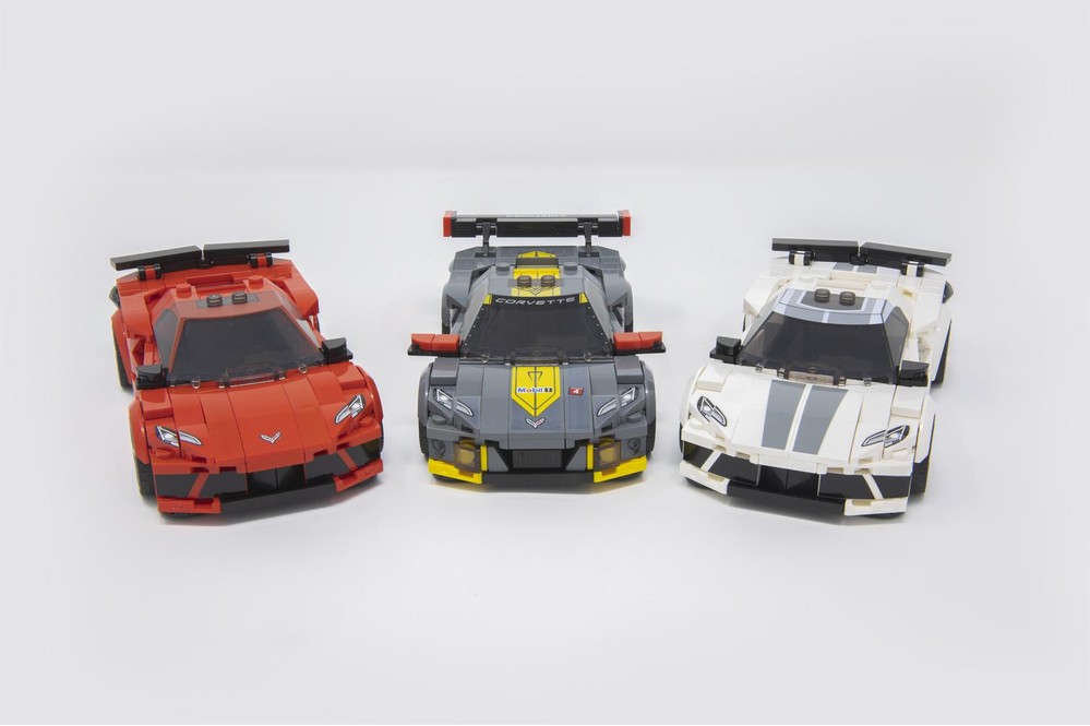 LEGO MOC C8.R & C8 V2 Corvettes by blbills | Rebrickable - Build with LEGO
