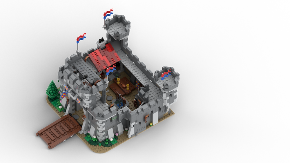 LEGO MOC Black Monarch's Castle - Remake by LCas89 | Rebrickable ...