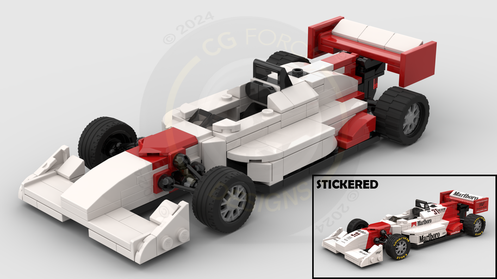 LEGO MOC Indycar 1994 Penske Circuit Spec by CGForceDesigns ...