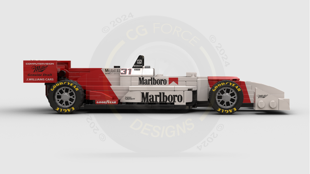 LEGO MOC Indycar 1994 Penske Circuit Spec by CGForceDesigns ...