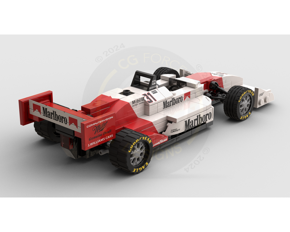 LEGO MOC Indycar 1994 Penske Circuit Spec by CGForceDesigns ...